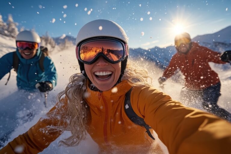 Hautpflege beim Wintersport - Tal